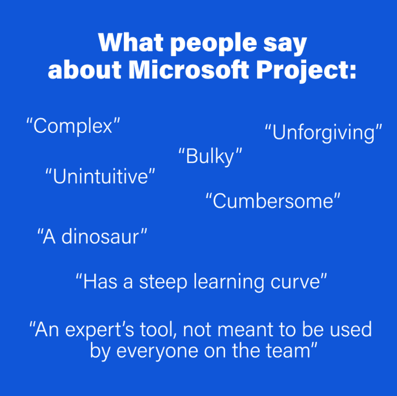 Why you don’t need Microsoft Project – MindGenius